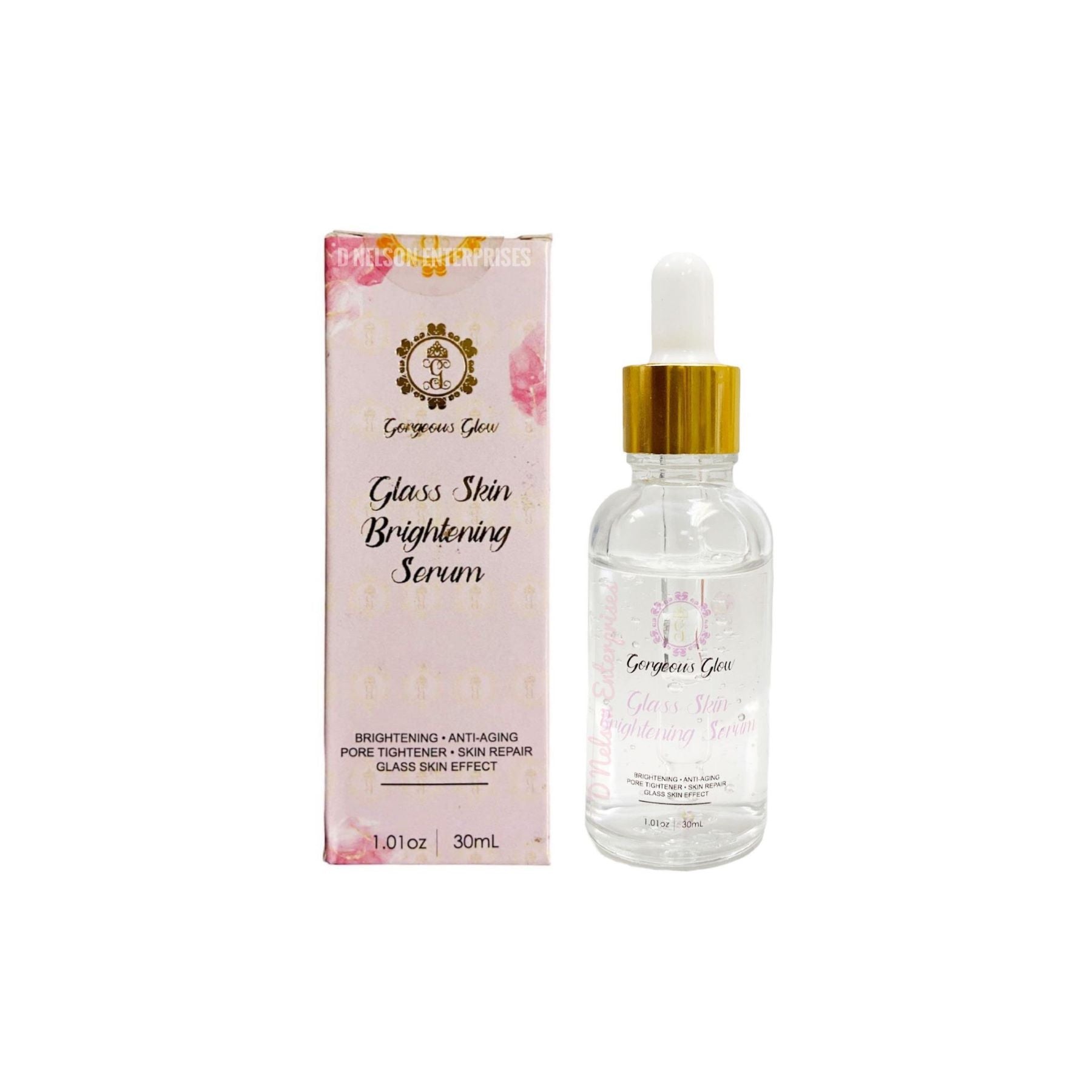 Gorgeous Glow Glass Skin Brightening Serum, 30ml – D Nelson Enterprises