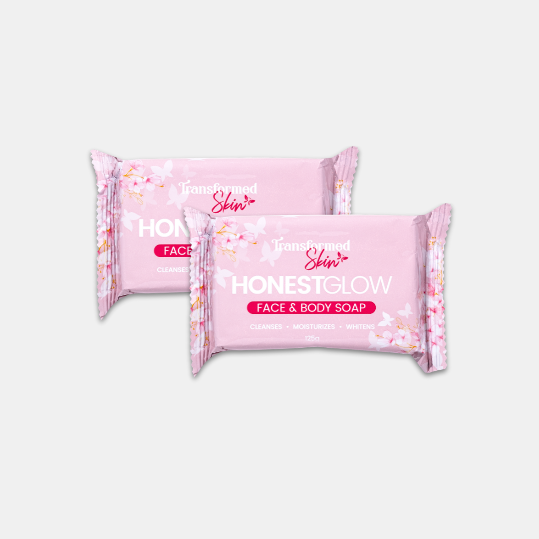 2 Bars Transformed Skin HonestGlow Glass Skin Soap, 100g Each – D ...