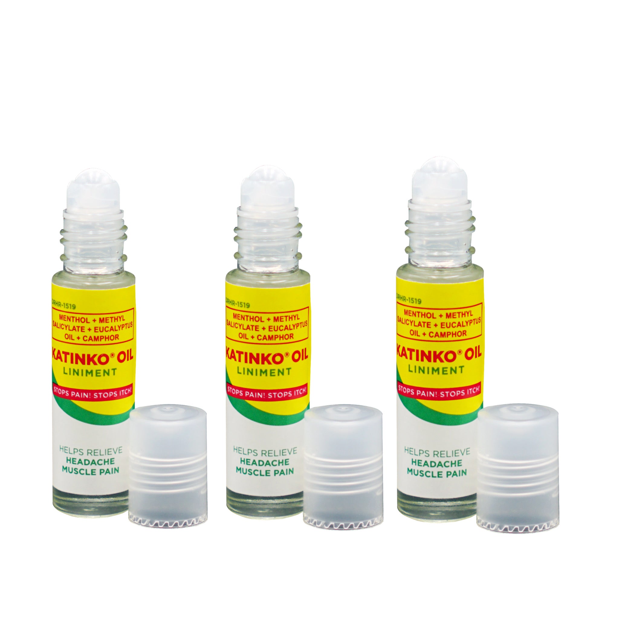 3 Pack Katinko Oil Liniment Rollerball Applicator, 10ml – D Nelson ...