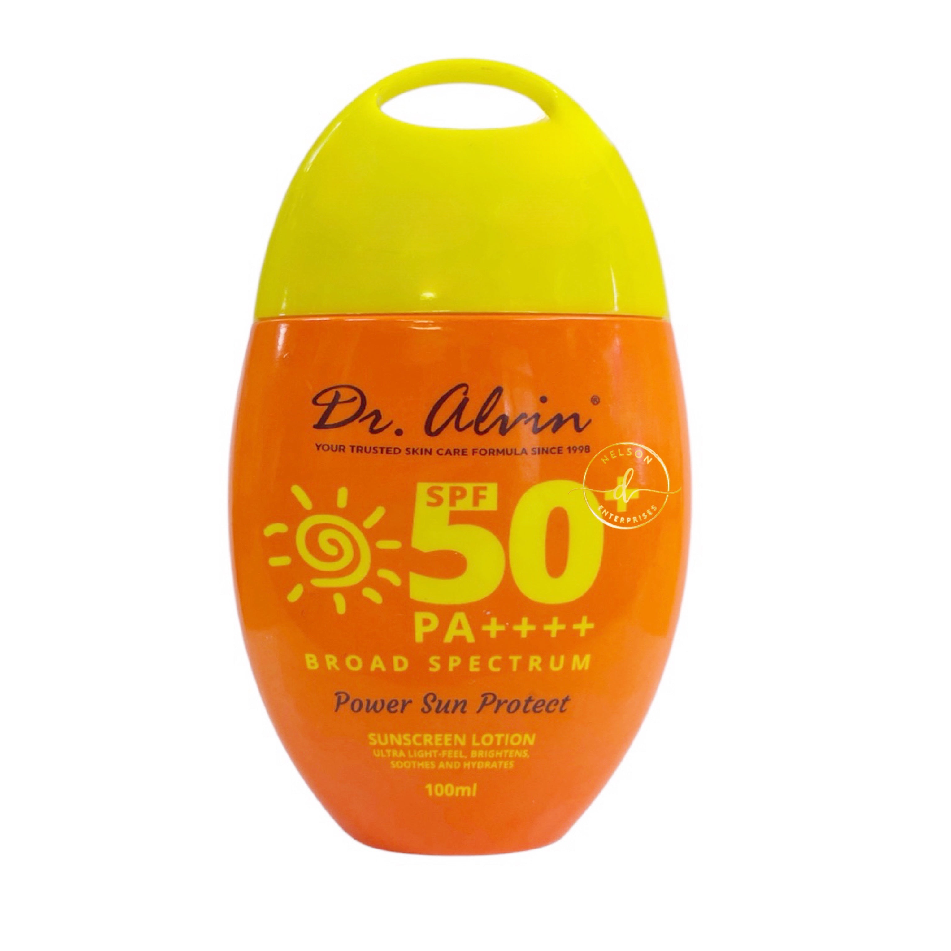 Dr. Alvin Power Sun Protect Sunscreen Body Lotion SPF 50, 100ml – D ...
