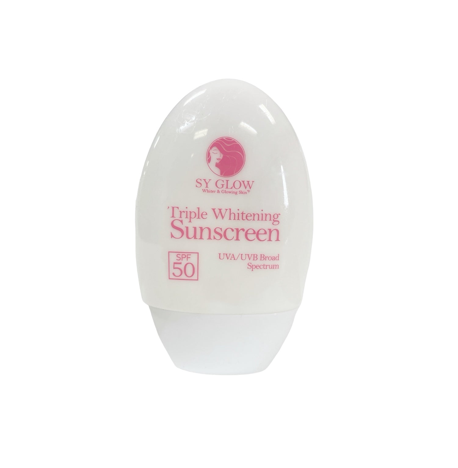 SY GLOW Triple Whitening Sunscreen SPF 50 UVA/UVB, 50ml – D Nelson ...
