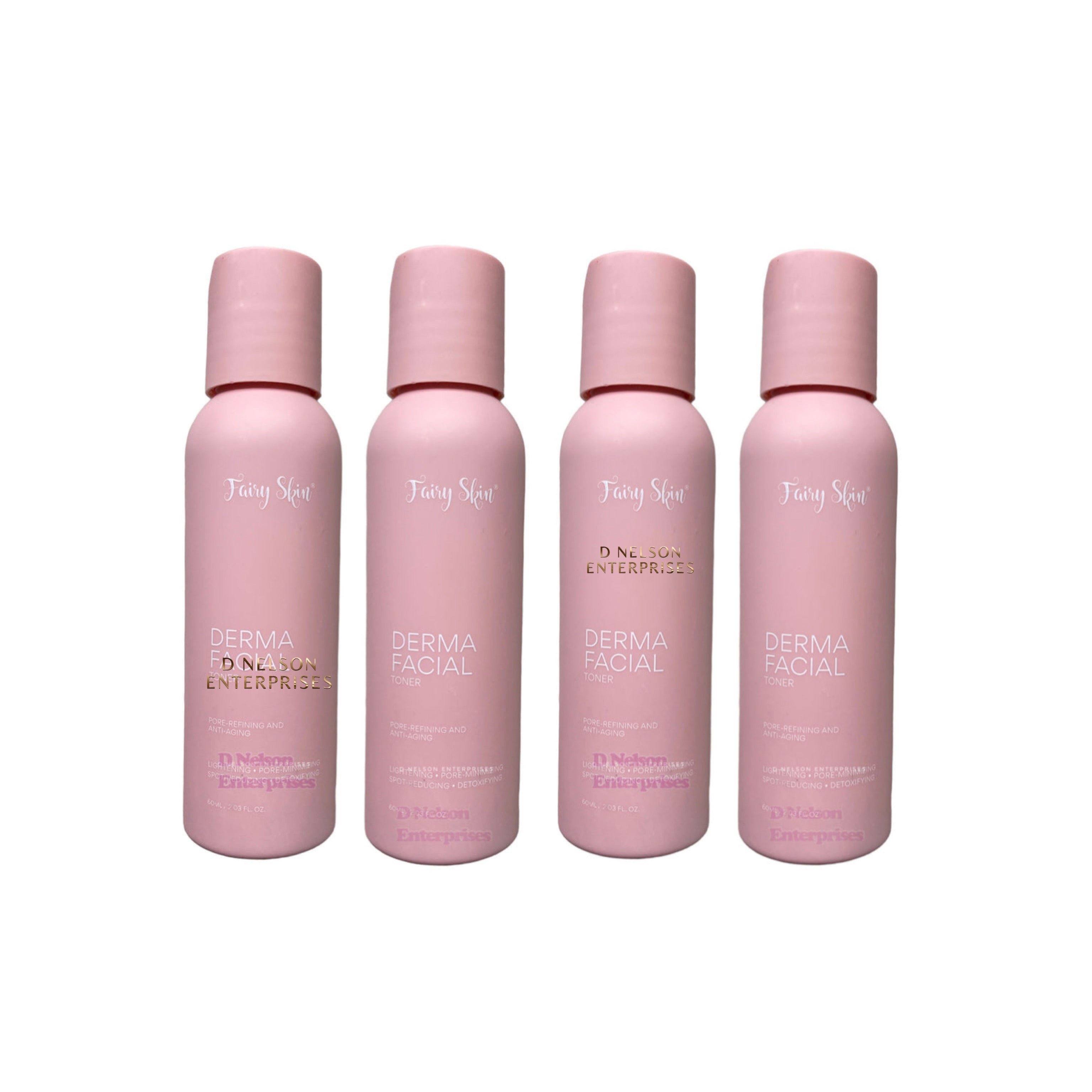 4 Bottles Fairy Skin DERMA Toner, 60ml - – D Nelson Enterprises