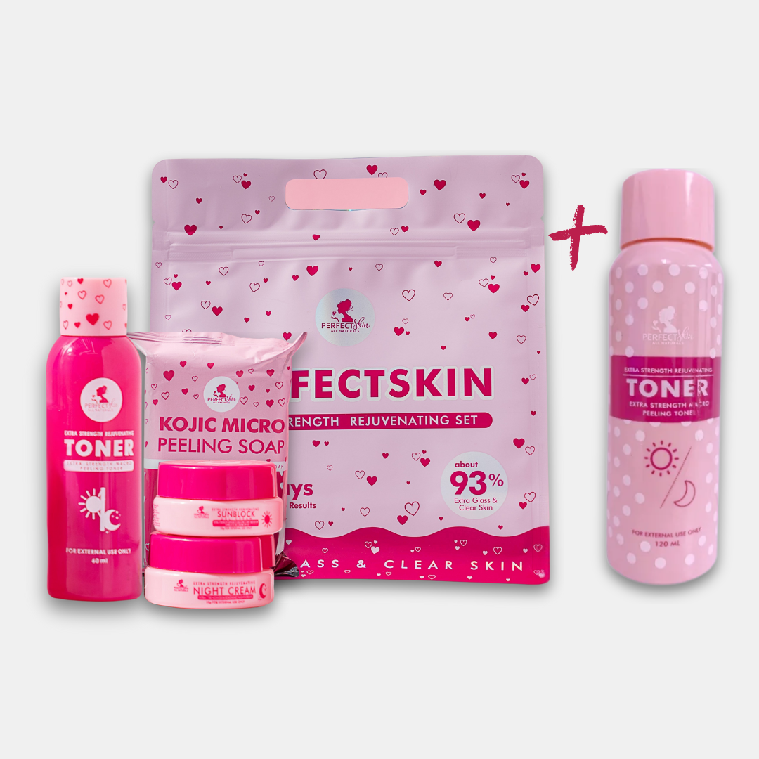 Perfect Skin Rejuvenating Set + Big Toner (120ml) – D Nelson Enterprises