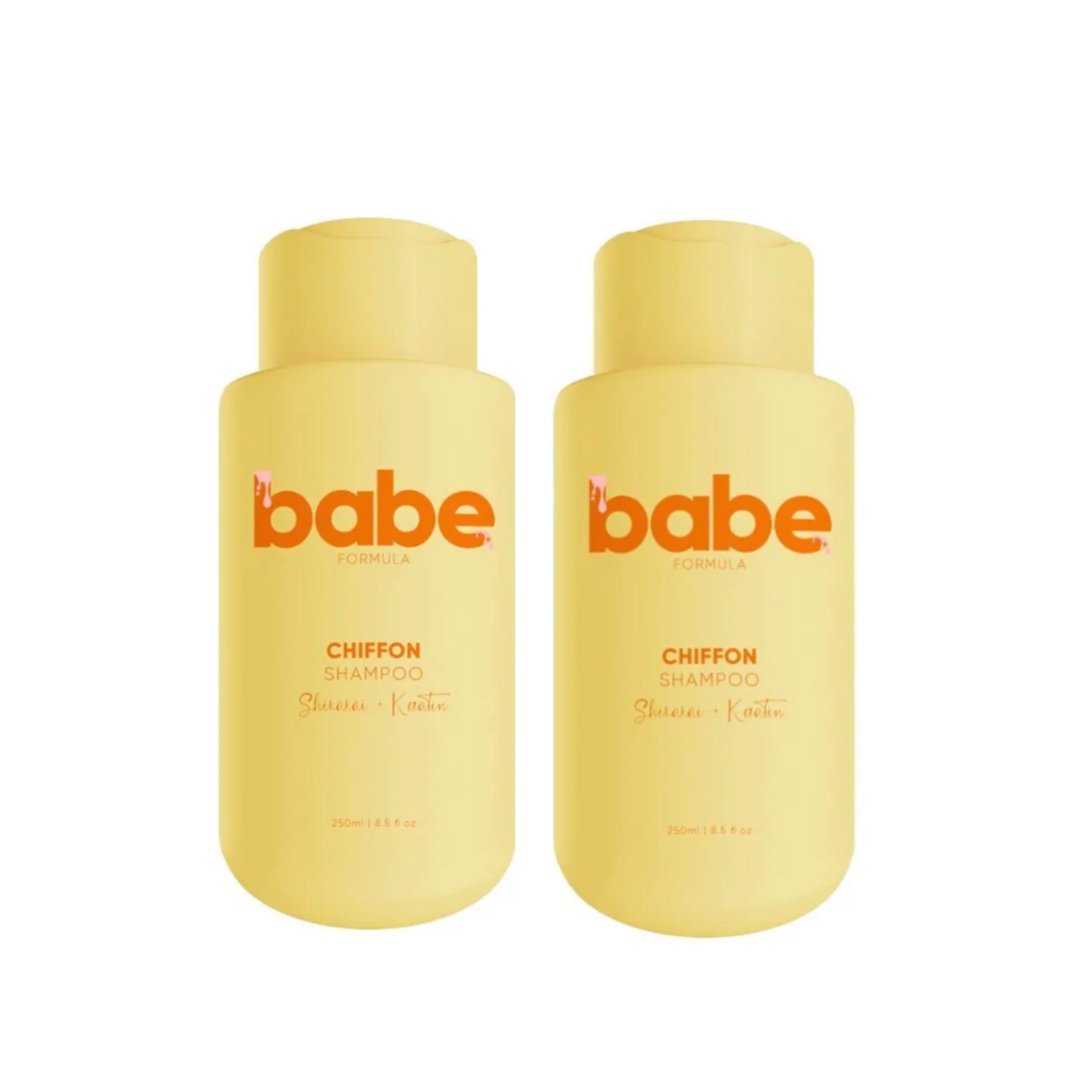 2 Bottles BABE Formula CHIFFON Shampoo 250ml – D Nelson Enterprises