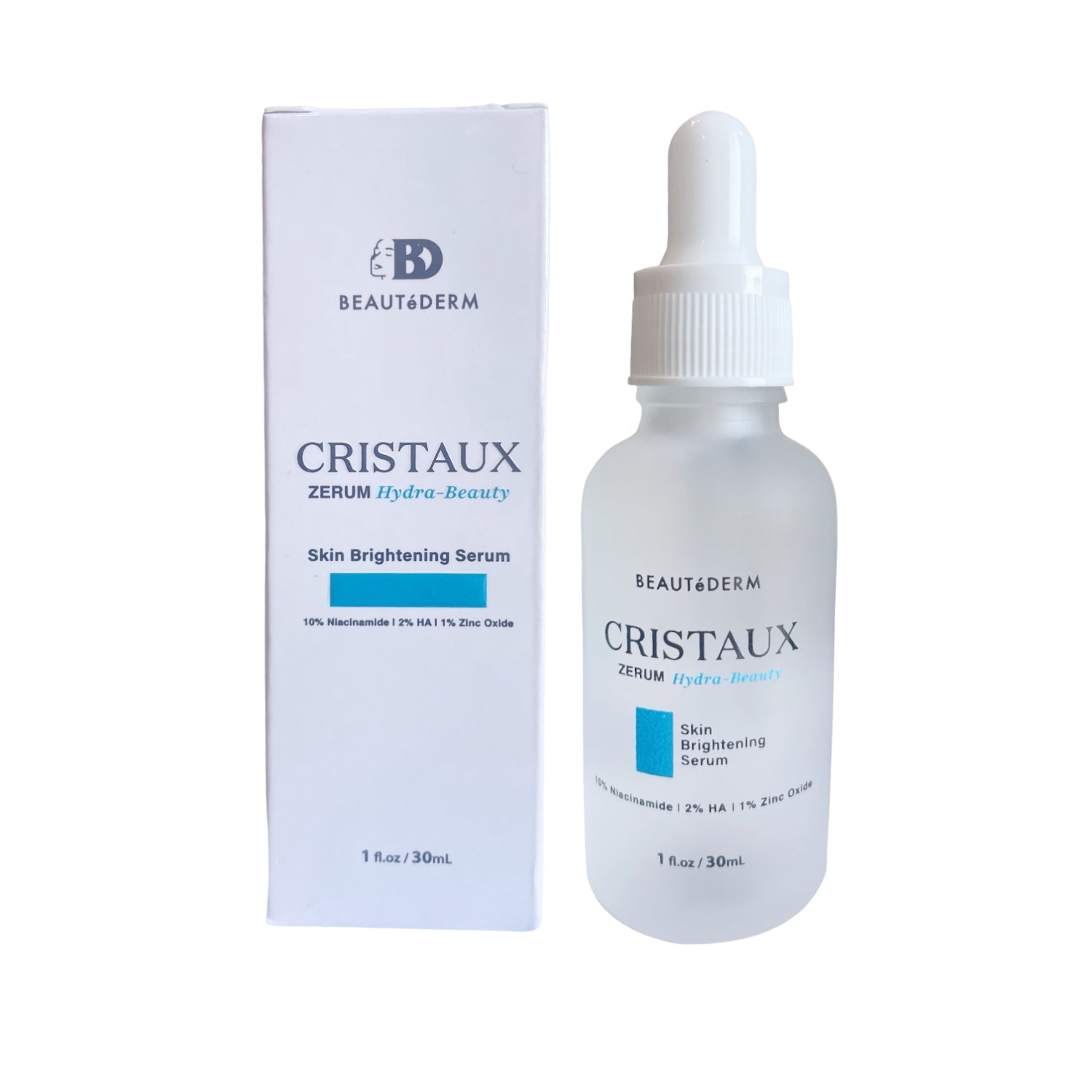 Beautederm Cristaux Zerum Hydra-Beauty: Skin Brightening Serum, 30ml ...