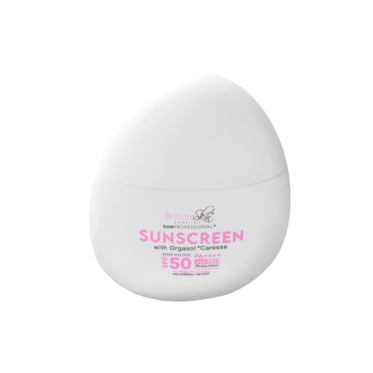 Brilliant SunProfessional Sunscreen with Orgasol Caresse SPF 50 PA ...