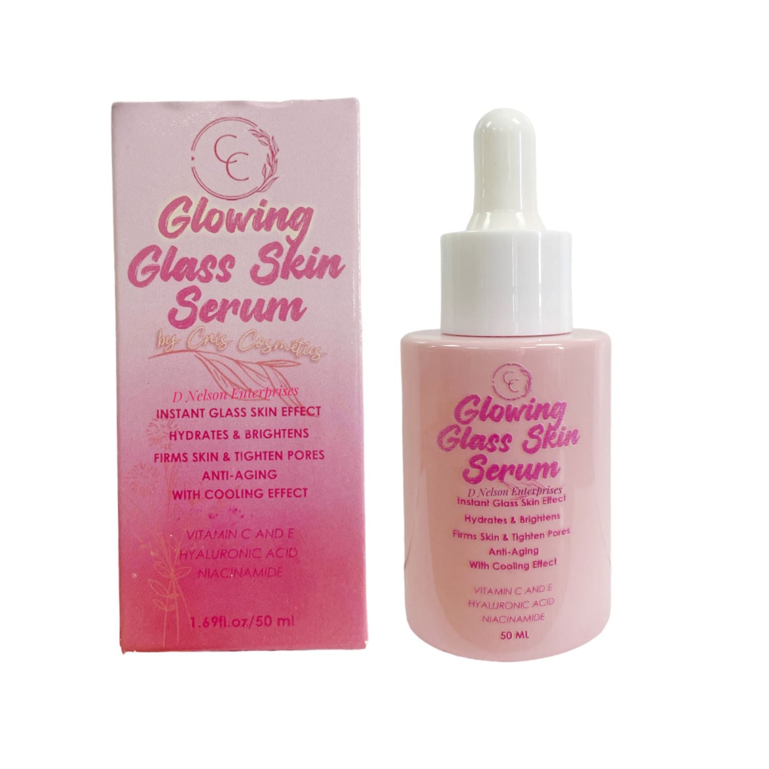 CC Glam Cris Cosmetics Glowing Glass Skin Serum, 50ml – D Nelson ...
