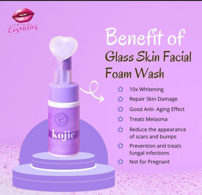 Cris Cosmetics Kojic Facial Foaming Wash, 100ml