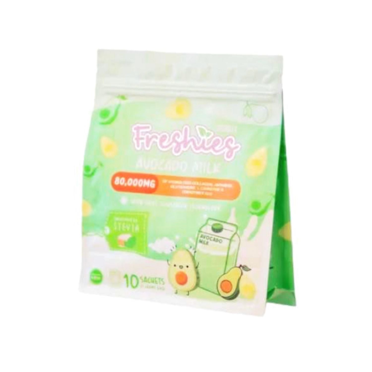 Freshies Avocado Milk by Juju Glow 10 sachets x 21g – D Nelson Enterprises