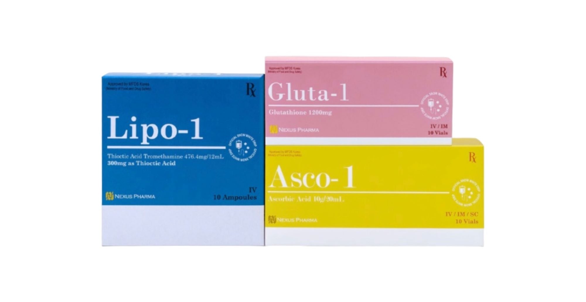 Glutanex Snow White Drip - Nexus Pharma - For International Sale Only ...