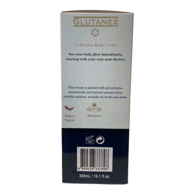 Glutanex In-Shower Body Cream & Glutathione Soap Duo