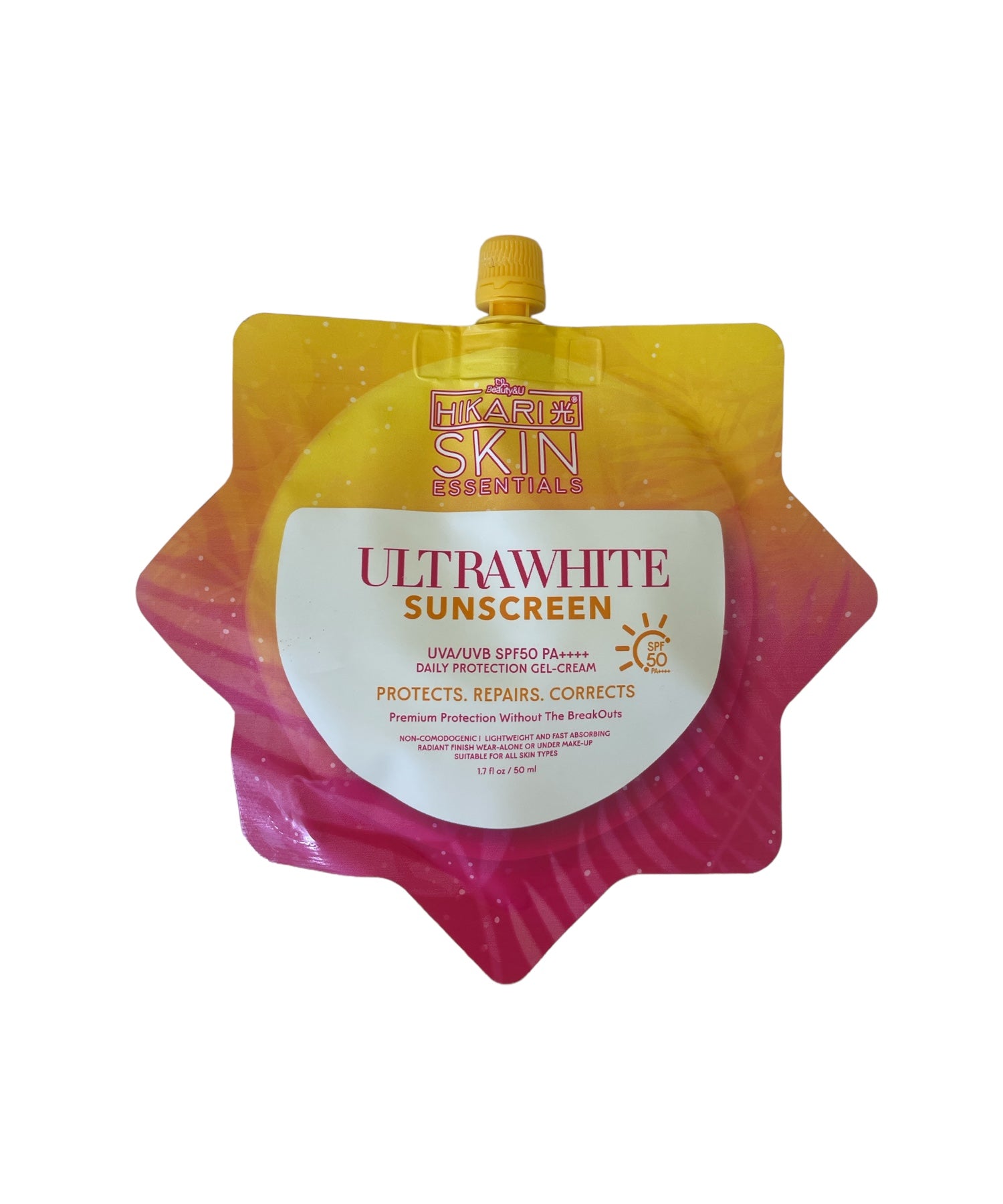 Hikari Skin Essentials UltraWhite Sunscreen Gel-Cream SPF 50 UVA/UVB ...