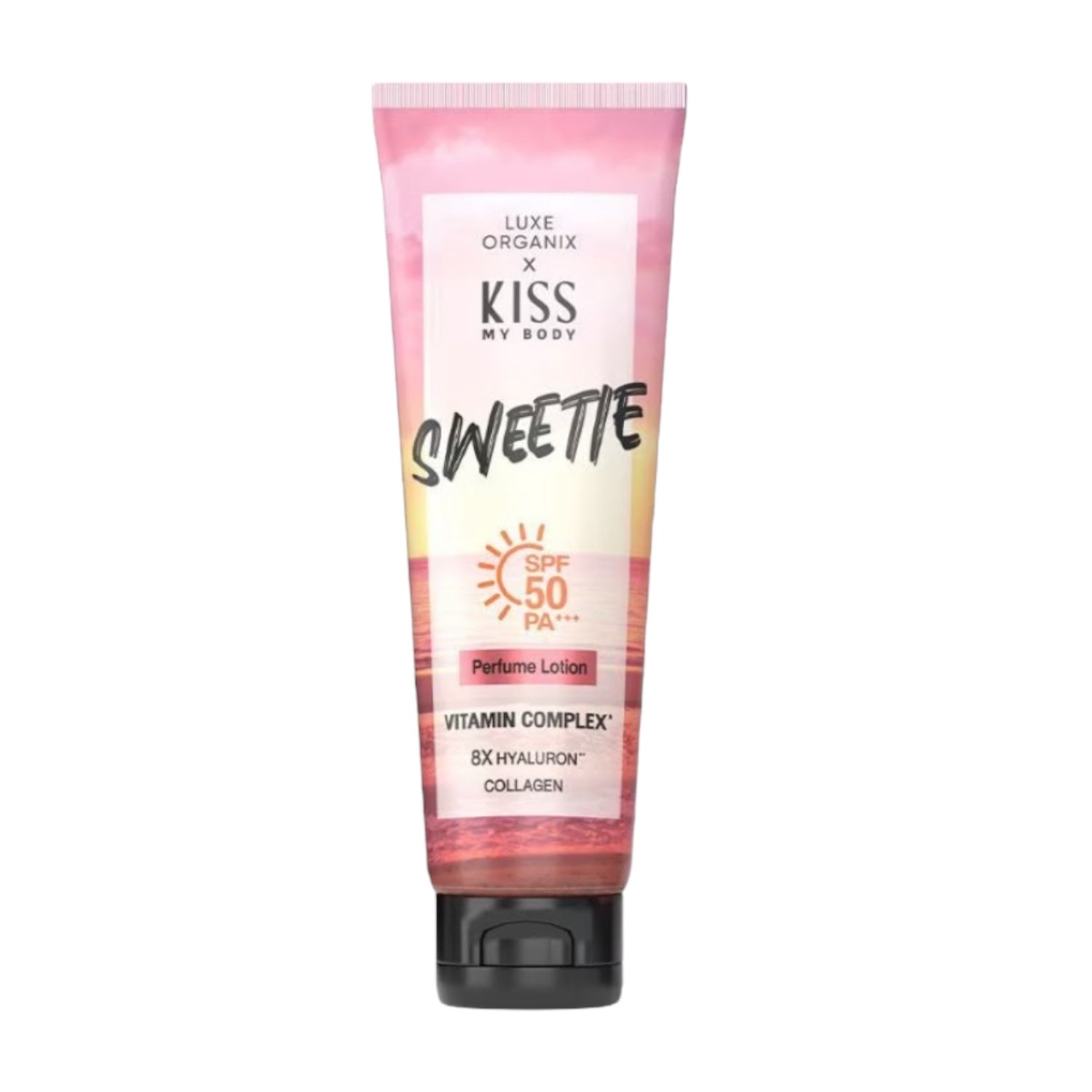 Luxe Organix X Kiss My Body SWEETIE Perfume Lotion SPF 50 PA+++ | 200g ...