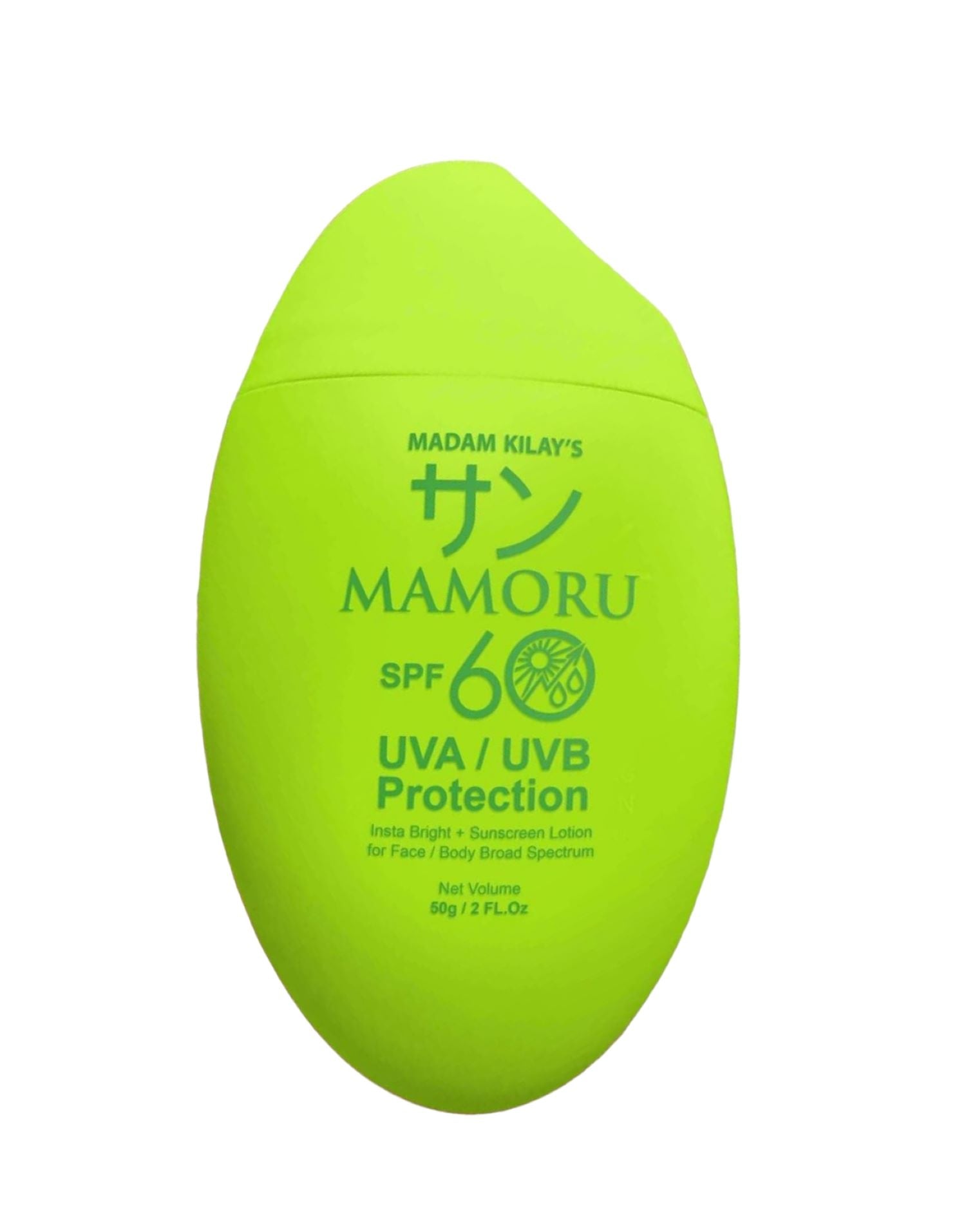 Madam Kilay's Mamoru SPF 60 UVA/UVB Protection, 50g – D Nelson Enterprises