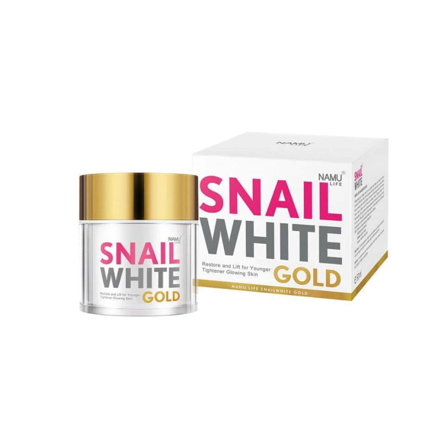 Namu Life Snail White Gold Facial Cream Cream 50ml – D Nelson Enterprises