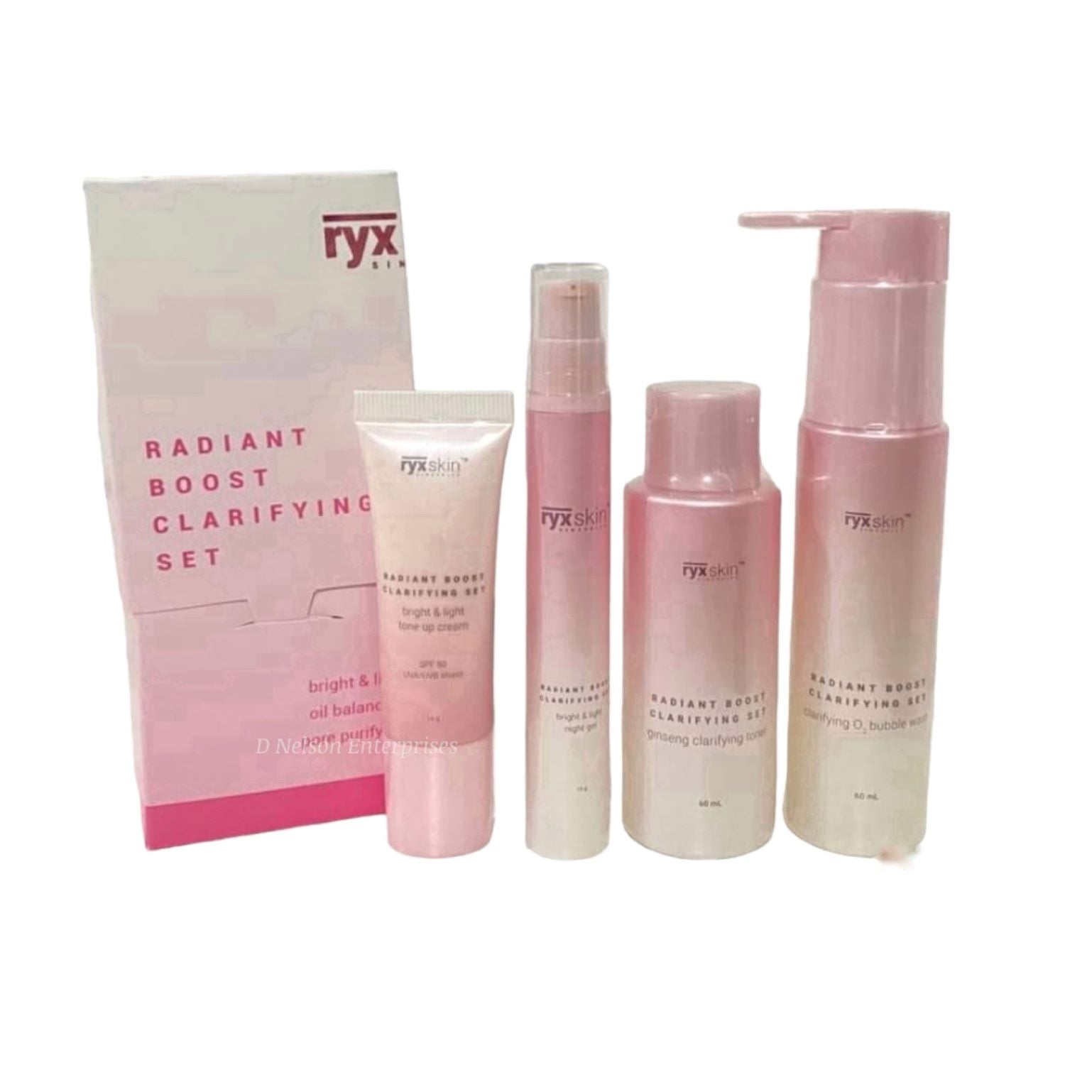 Ryx Skin RYX Radiant Boost Clarifying Set – D Nelson Enterprises