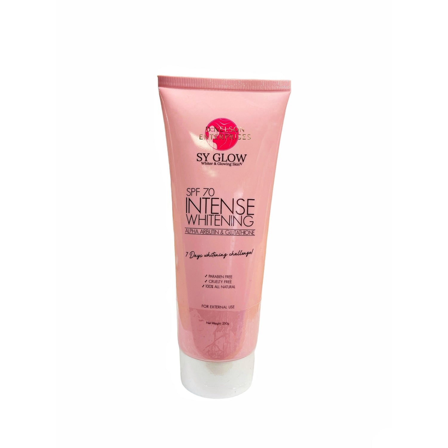 SY GLOW Intense Whitening Lotion SPF 70 Alpha Arbutin & Glutathione, 2 ...