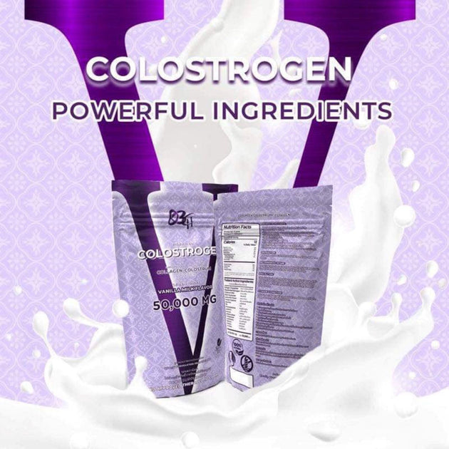 V Colostrogen Vanilla Milk Flavor & V BOOMZ Natural Estrogen Boost Tri