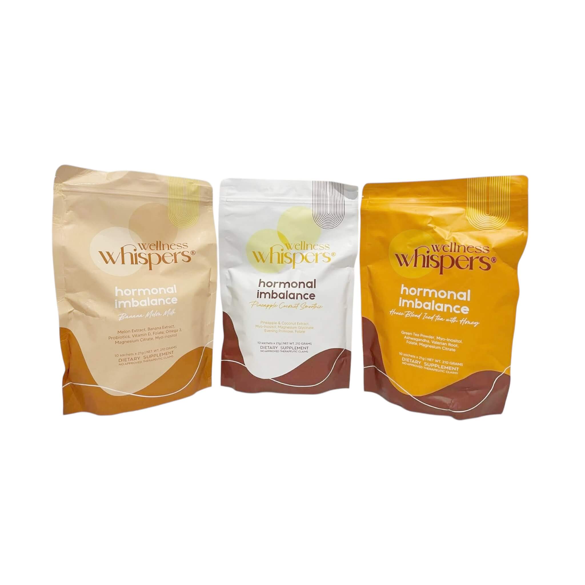 Wellness Whispers Hormonal Imbalance Powdered Drinks 21g x 10 Sachets ...